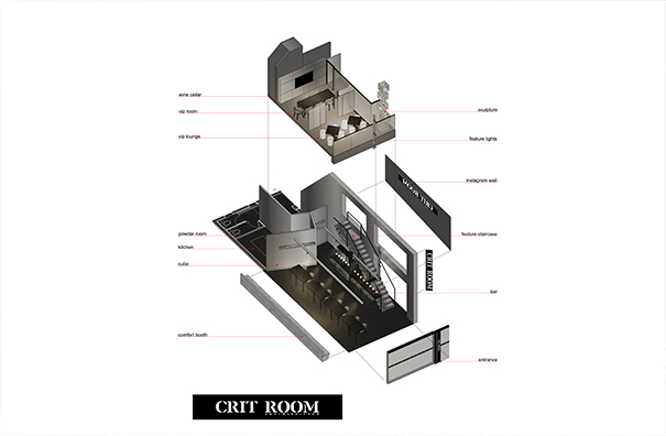 Crit Room for Italian Cuisine - Barrie Ho's Architecture Website
